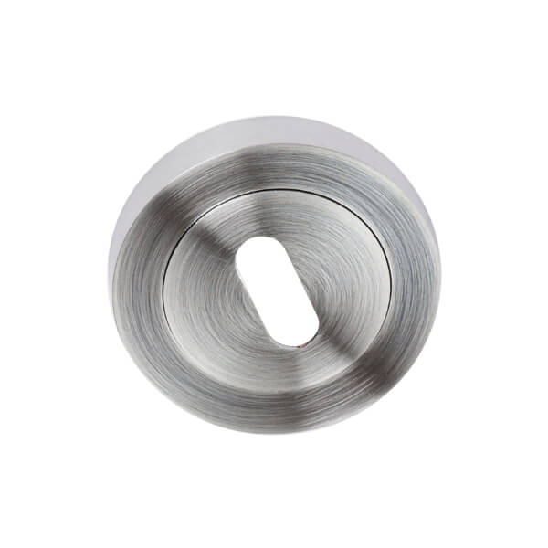 Lively T140 Keyway Profile Escutcheon - Satin Chrome | Welling UK
