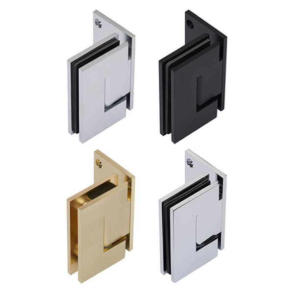 900 Glass/Wall Offset Plate Shower Hinge - Heavy Duty | Welling UK