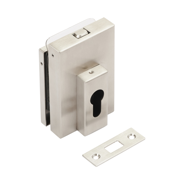 15mm Free Glass Edge Patch Deadlock - Glass Door Frames | Welling UK