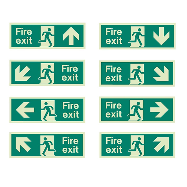 Photoluminescent Fire Exit Signs | Welling UK
